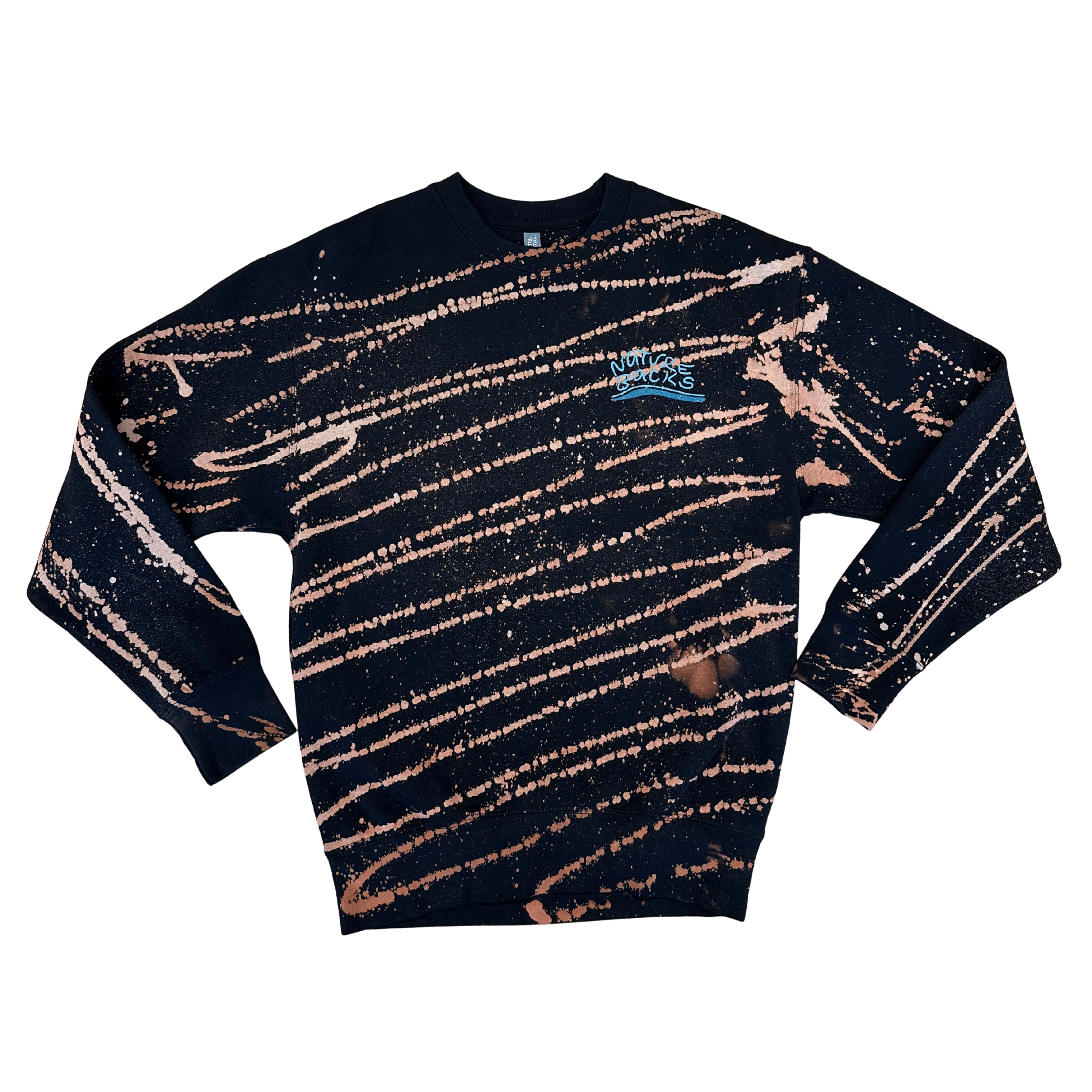 Bioluminescent Sun Faded Bleach Dye Crew (Medium) – Nature Backs