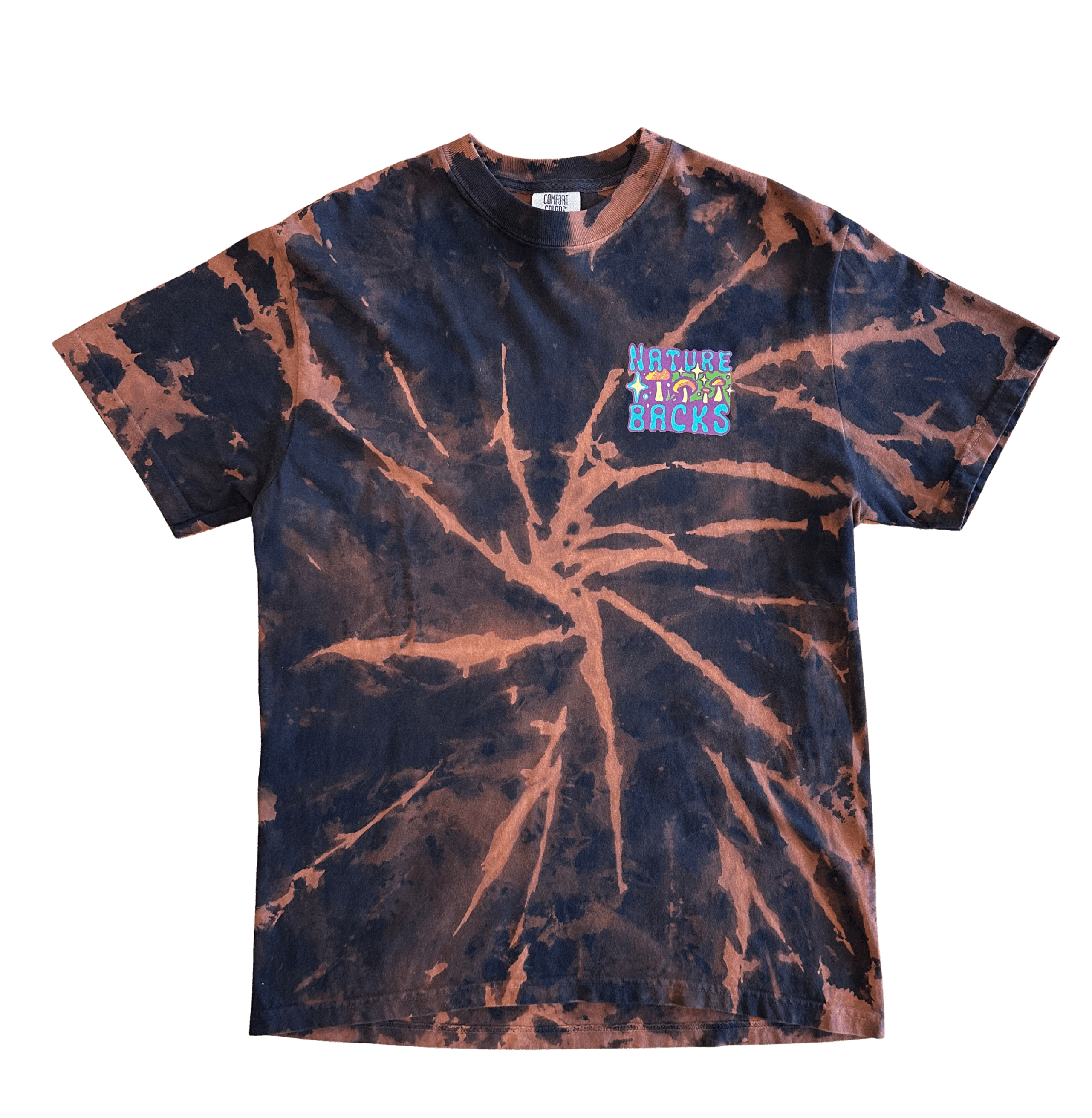 Cosmic Camper - Sun Faded Bleach Dye (Medium) – Nature Backs