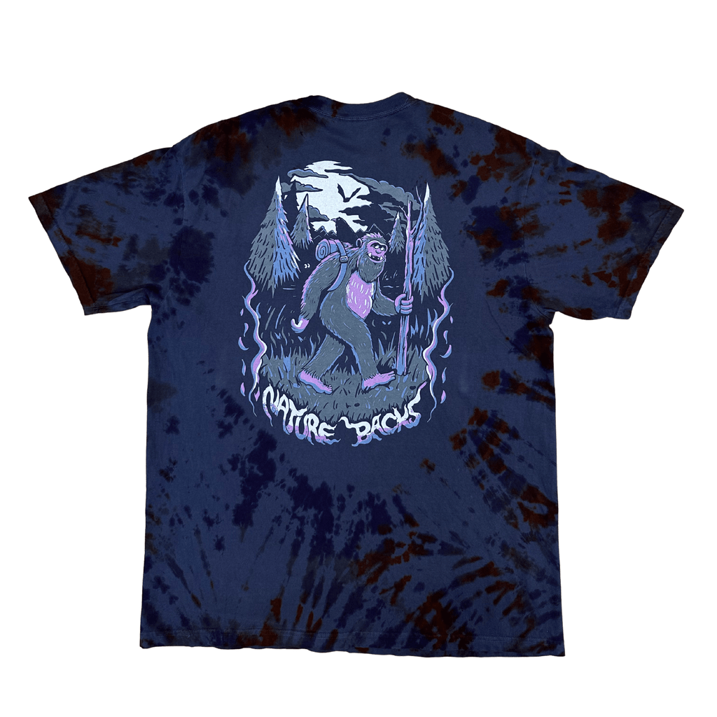 Midnight Encounter Burst Tie Dye (XL) – Nature Backs