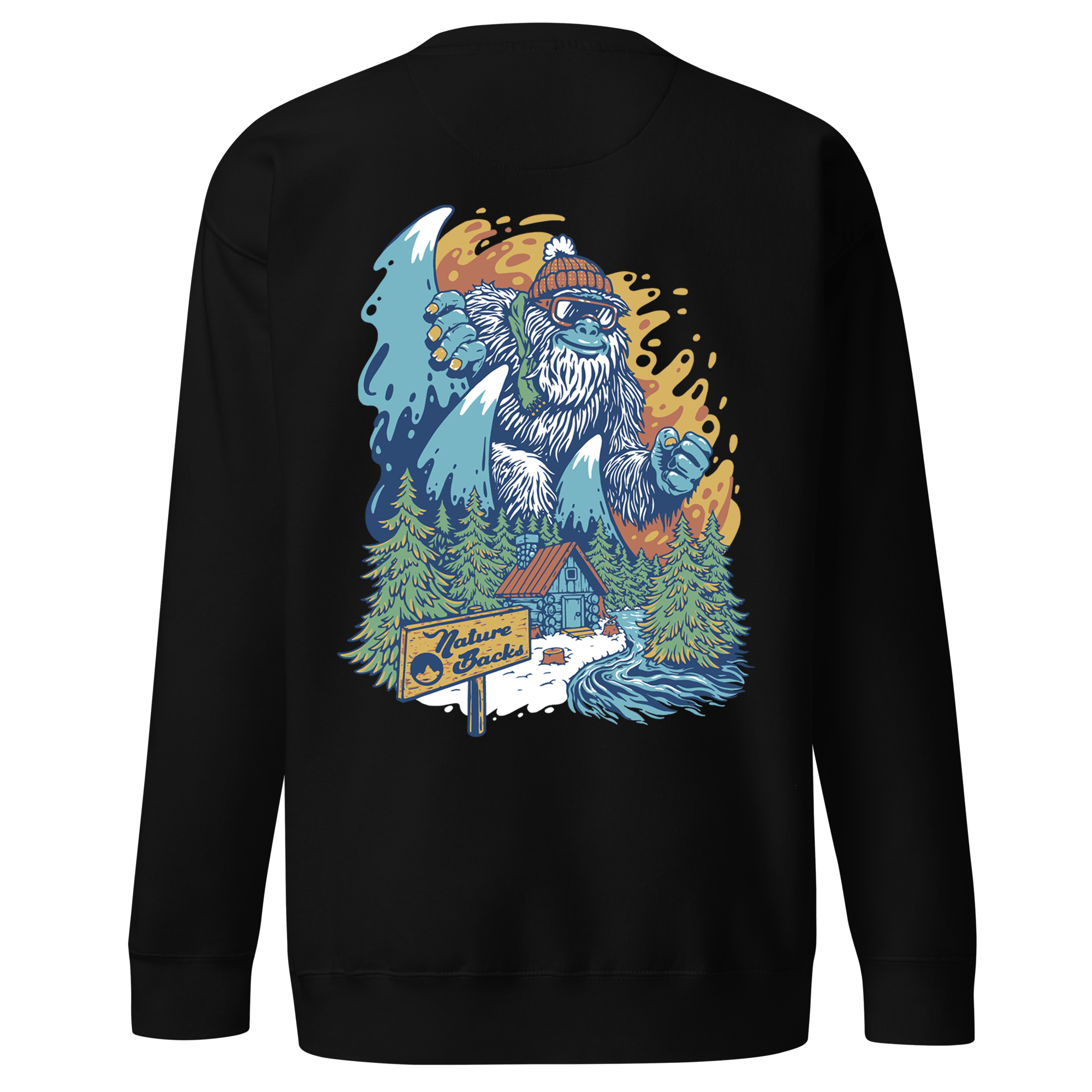Eddie the Yeti Sweater – Nature Backs