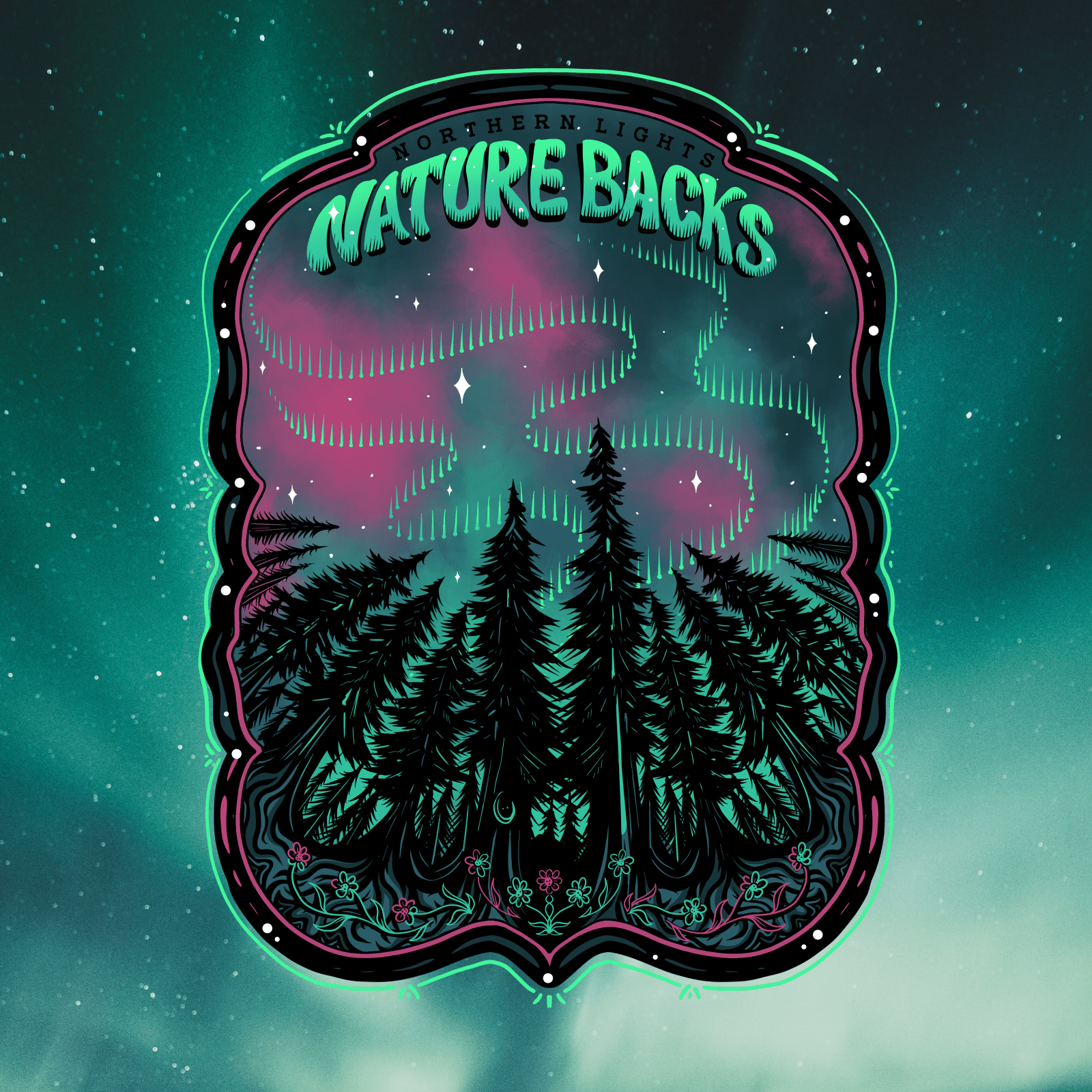 The Northern Lights Collection – Nature Backs