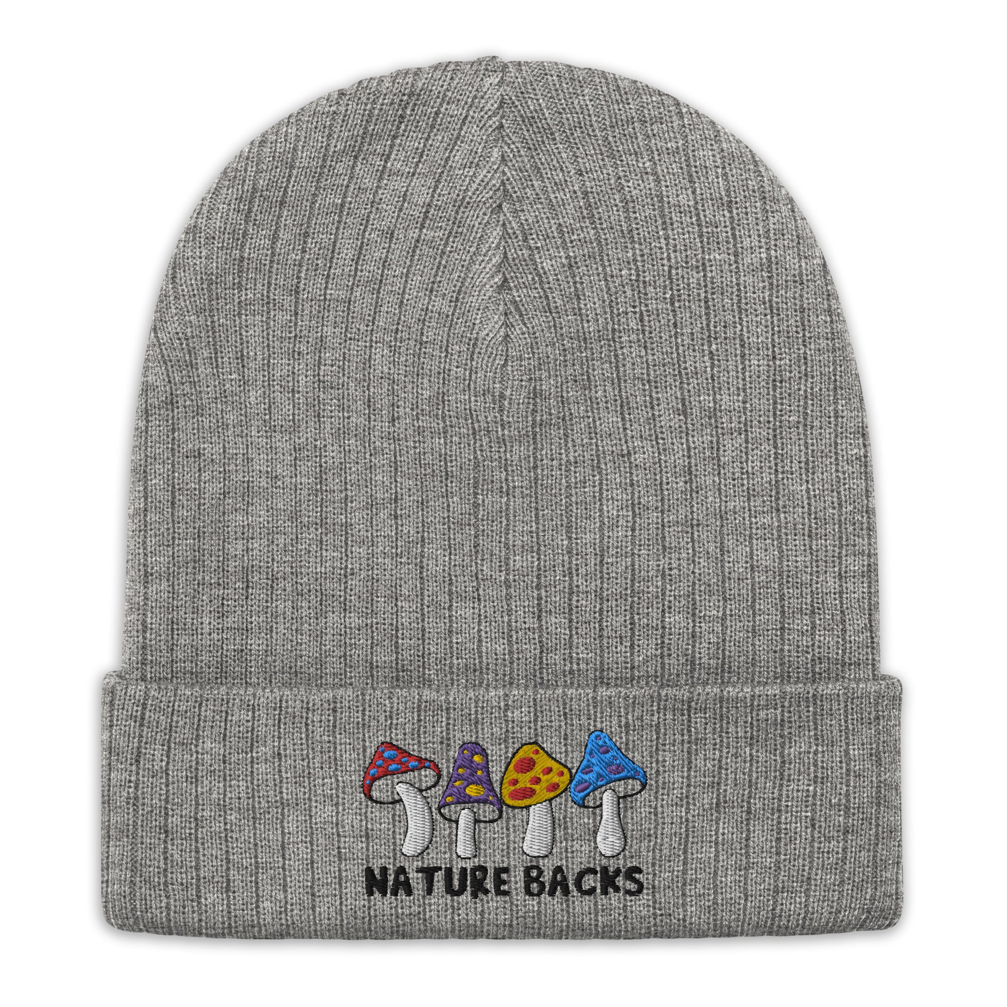 Take a Trip Ribbed Knit Beanie – Nature Backs
